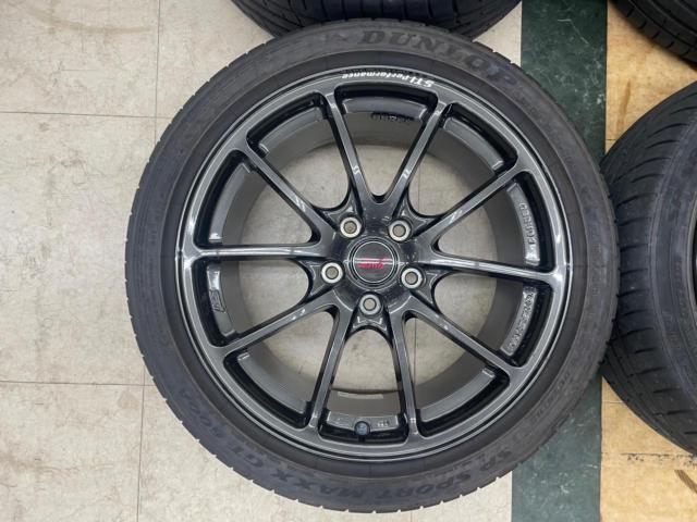 【STI(エスティーアイ)】 STI Performance RAYS製 +【DUNLOP】SPORTSMAXX GT600A 245 ...