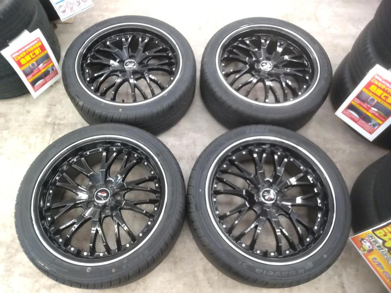 HOT STUFF PRECIOUS HM-3 + KENDA KR32【30系までアルファード!ヴェルファイア!E51エルグランドに!是非 ...