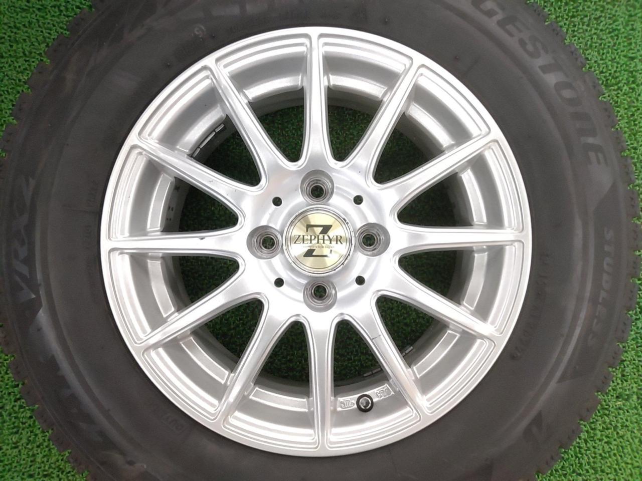 BEST ZEPHYR SR12 + BRIDGESTONE BLIZZAK VRX2 | 中古品 | アップガレージ 千葉成田店 | カー ...
