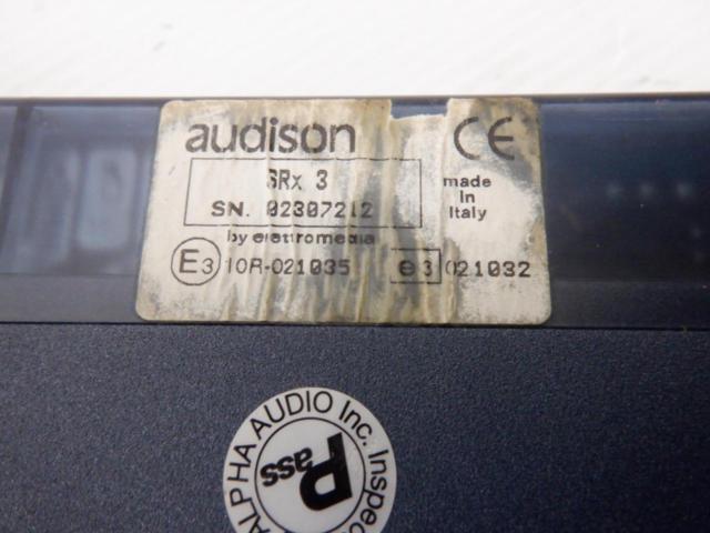 audison SRx3 3chパワーアンプ | 中古品 | アップガレージ 福岡博多店 | カー用品 アンプを通販で購入する | 中古カー ...