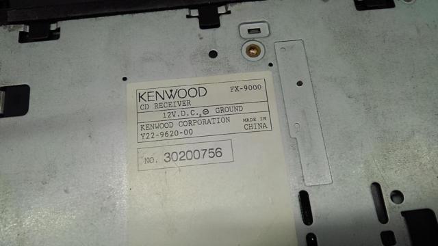 ※わけあり･現状販売※ KENWOOD FX-9000 | わけあり（保証対象外） | アップガレージ 横浜町田総本店 | カー用品 ヘッド ...