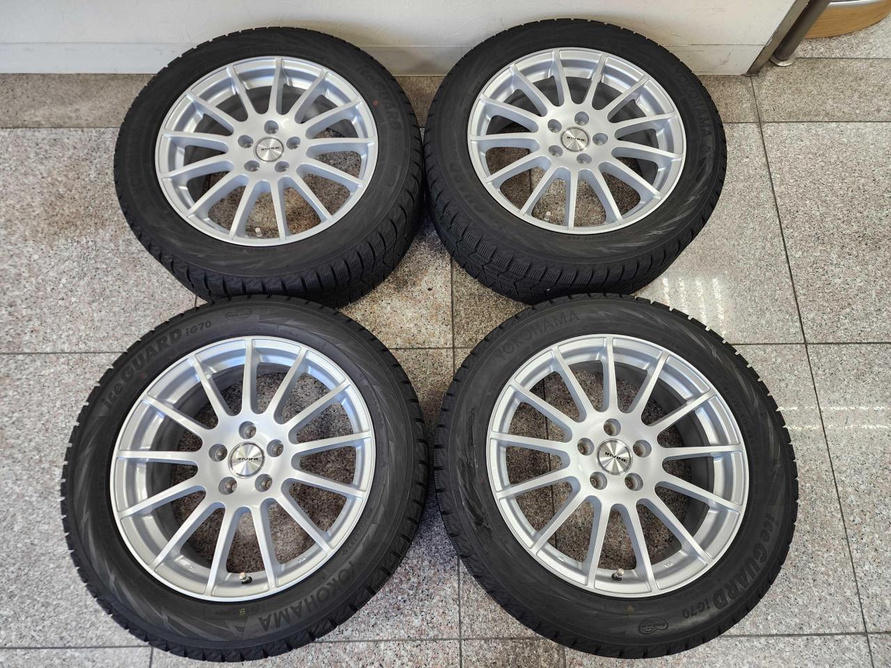weds IRVINE F01 + YOKOHAMA iceGUARD7 iG70 【V60/S60】 | 中古品 | アップガレージ 横浜 ...