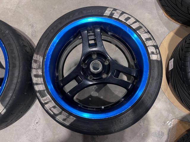 YOKOHAMA(ヨコハマ) SUPER ADVAN RACING(スーパーアドバンレーシング) SA3R + BRIDGESTONE ...
