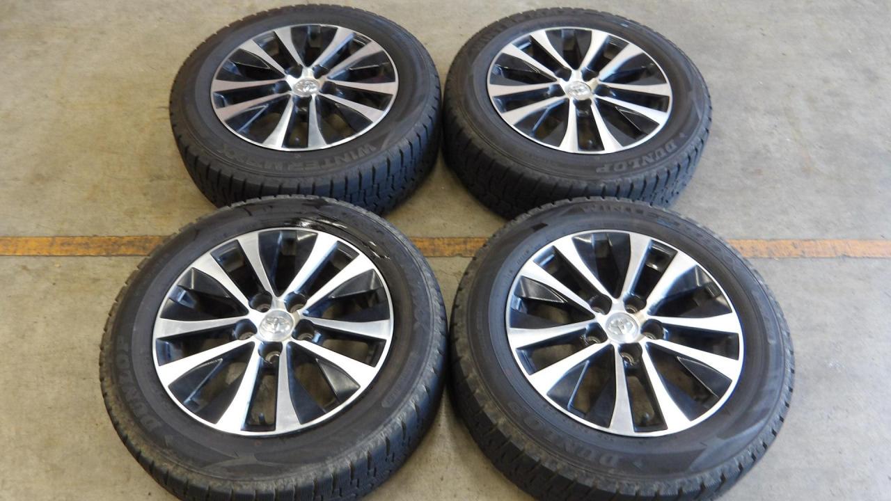 トヨタ純正(TOYOTA) SAI後期 ブラックポリッシュホイール + DUNLOP(ダンロップ) WINTER MAXX WM02 | 中古 ...