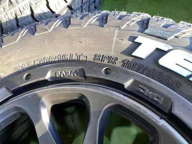 MOTOR FARM D10 マットブラック + MONSTA(モンスタ) TERRAIN GRIPPER 215/70R16 LT RWL ...