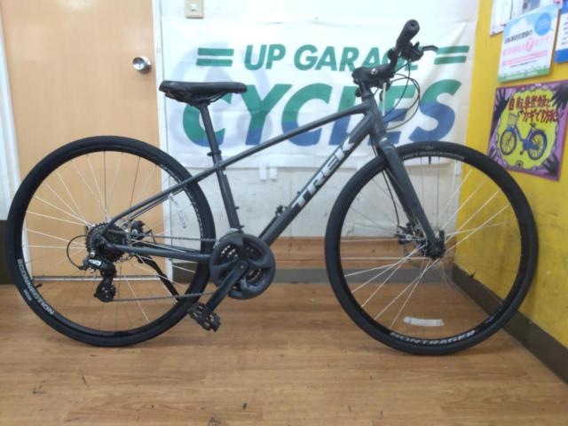 TREK FX1 DISC 2020年モデル 700×35C 3×7S アルミフレームクロスバイク ブラック サイズ:S | クロスバイクを ...