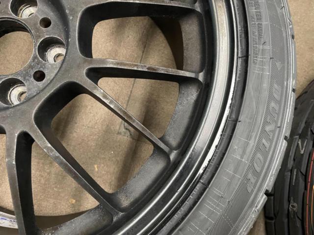 ☆未使用タイヤ☆RAYS VOLK RACING SE37 K + DUNLOP DIREZZA DZ102 | 中古品 | アップガレージ ...