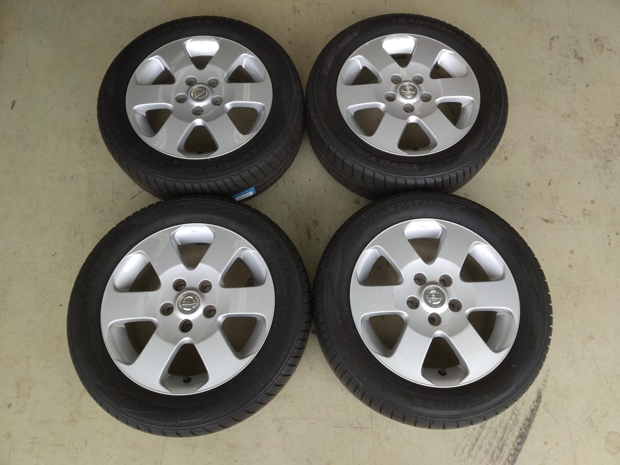 NISSAN C25 セレナ ハイウェイスター純正ホイール +TOYO TRANPATH MP77 | 中古品 | アップガレージ 千葉旭店 ...