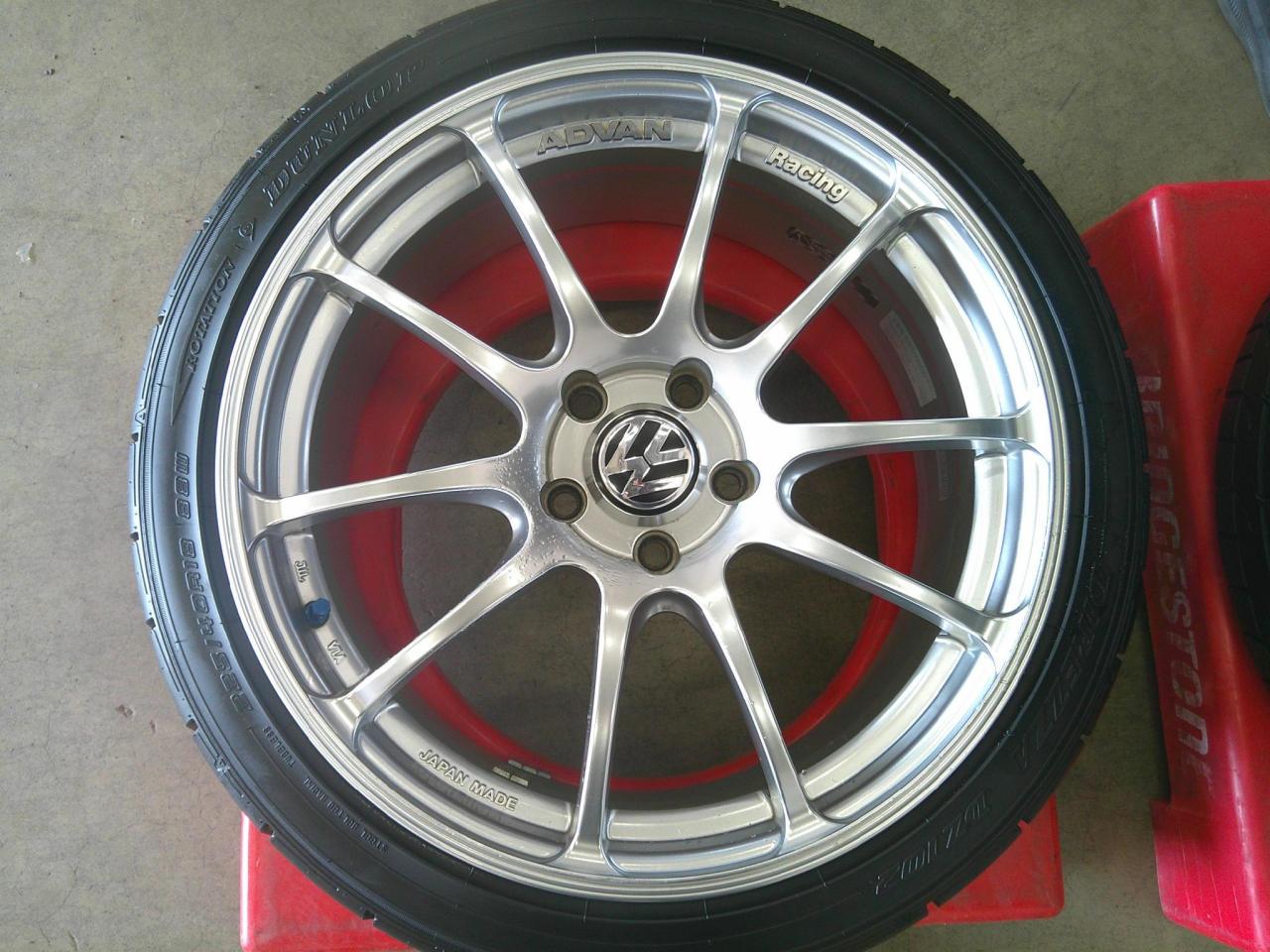 YOKOHAMA ADVAN Racing RZ-F+DUNLOP DIREZA DZ102 | 中古品 | アップガレージ 札幌東雁来店 ...
