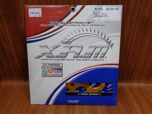【XAM】DRIVEN SPROCKET (ドリブンスプロケット) A5105-45T | 新古品 | モトアウトレット | バイク用品 駆動系 チェーンスプロケ(二輪)を通販で購入する ...