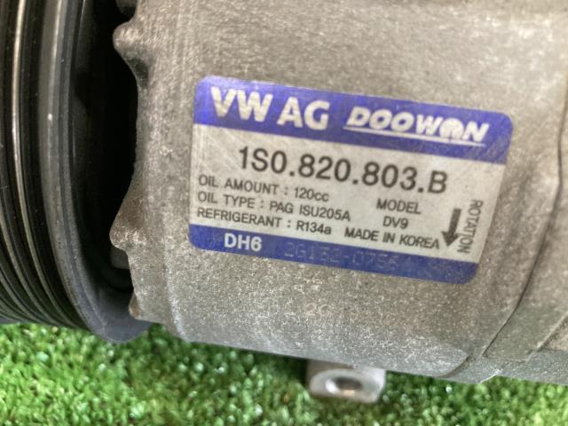 DOOWON A/Cコンプレッサー（VW アップ！） 純正パーツ その他電装系 1S0 820 803 B | カー用品 電装系 その他電装系 ...