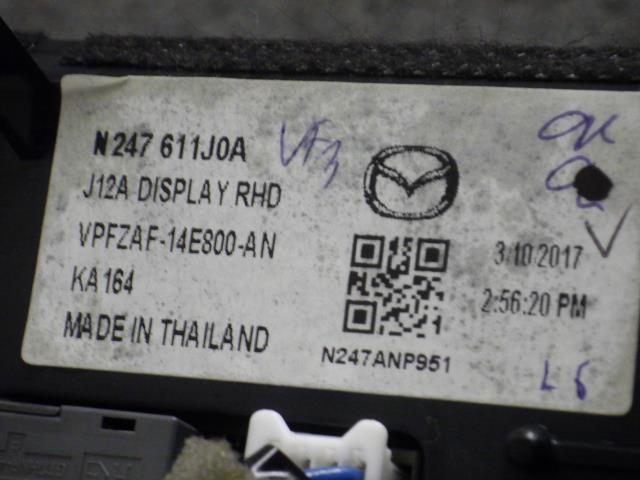 マルチモニター（ロードスター） 純正パーツ その他インダッシュモニター N247-61-1J0A | カー用品 インダッシュモニター その他 ...